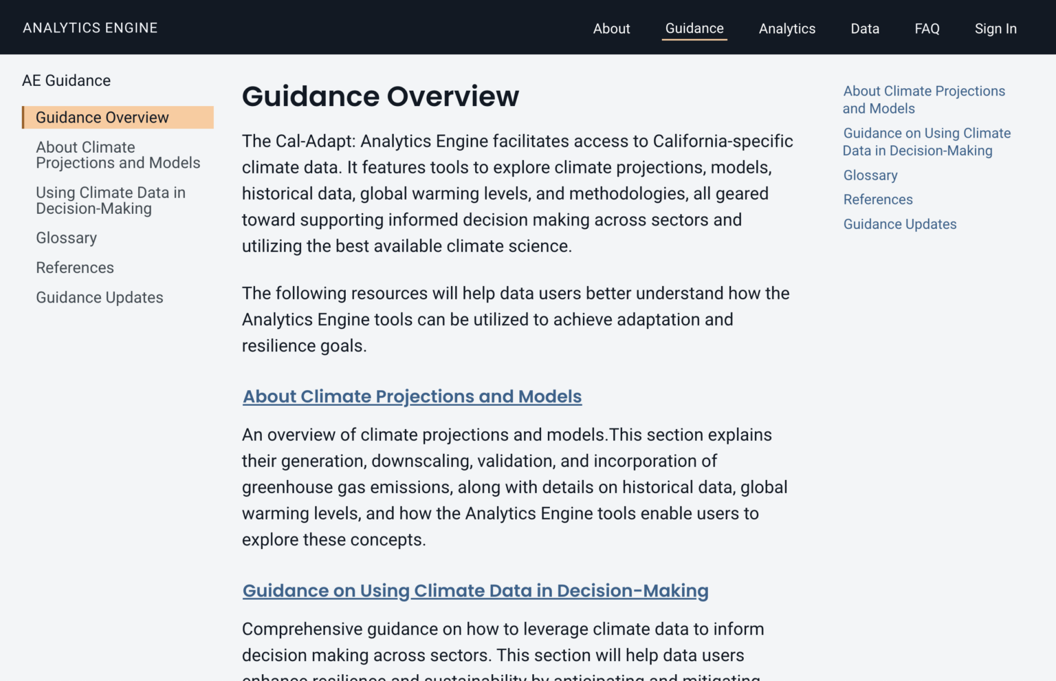 Cal-Adapt - Eagle Rock Analytics